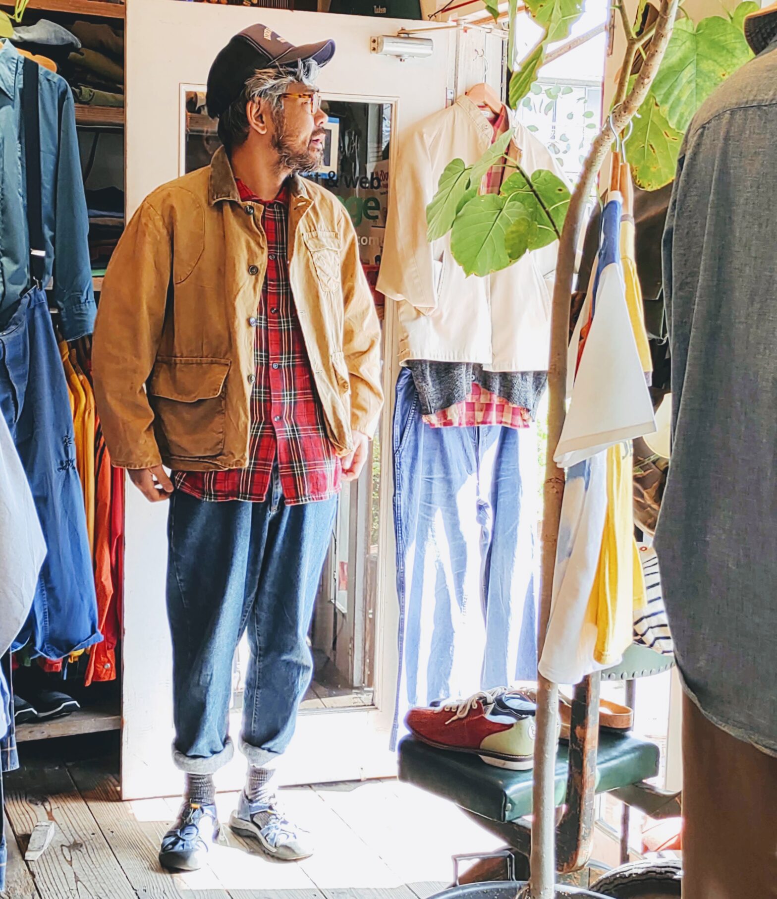 1960s-70s USA Blue Bill BY RED HEAD Hunting Jacket Mens-L – ataco garage blog