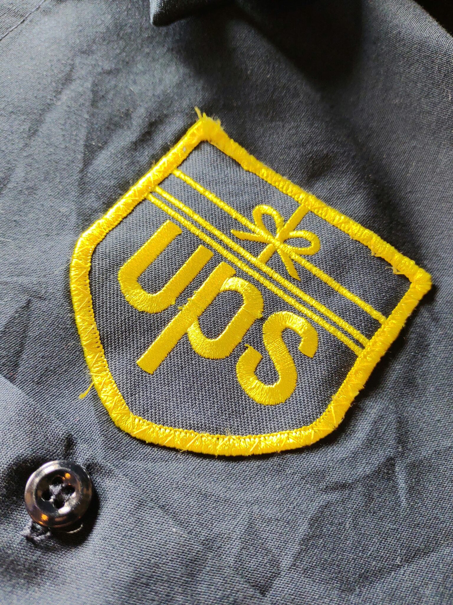 1970s-80s USA REDKAP UPS Patch L/S Work Shirt Mens-M – ataco garage blog