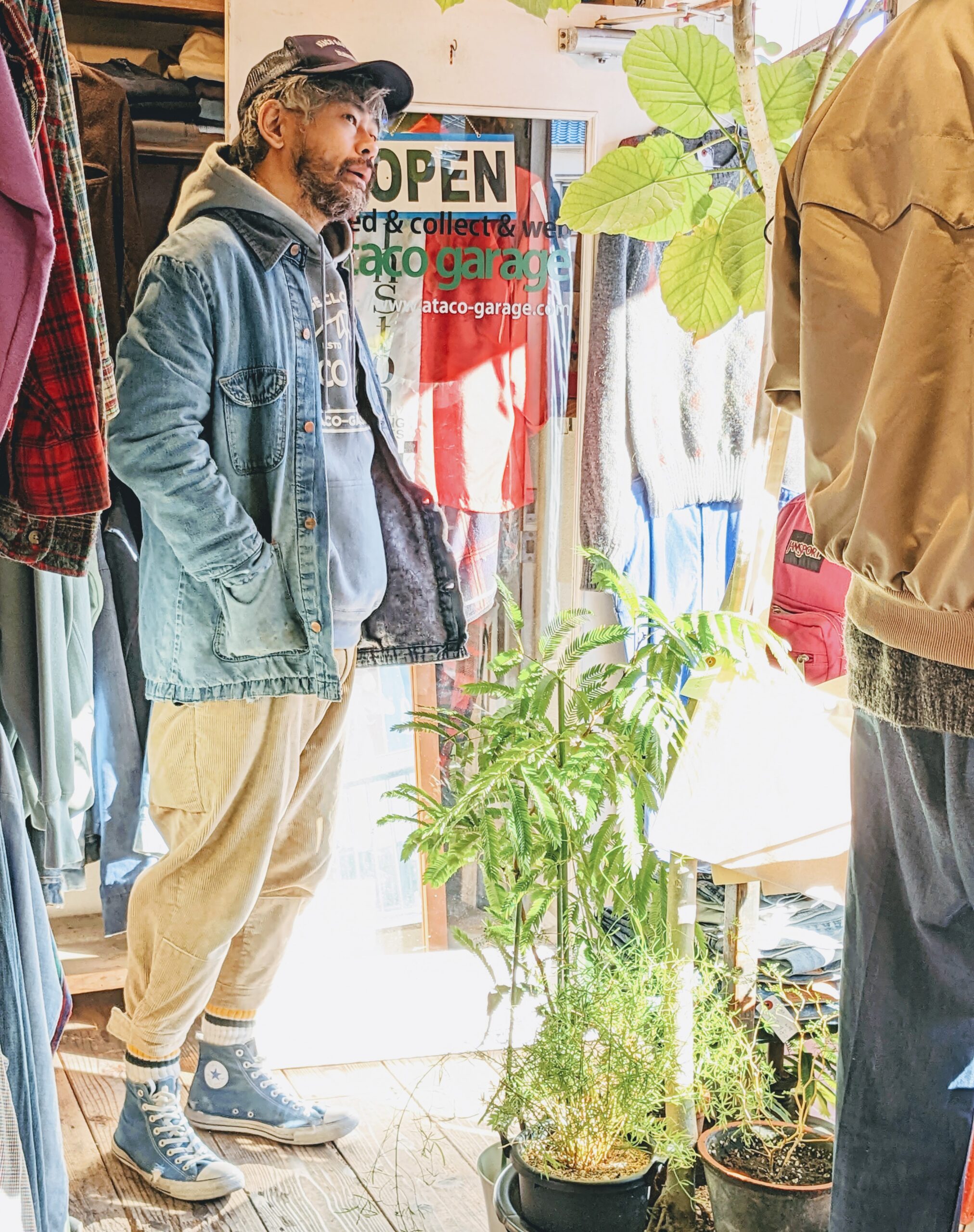 1970s-80s USA wrangler Denim Work Jacket Blue Mens-M – ataco garage blog