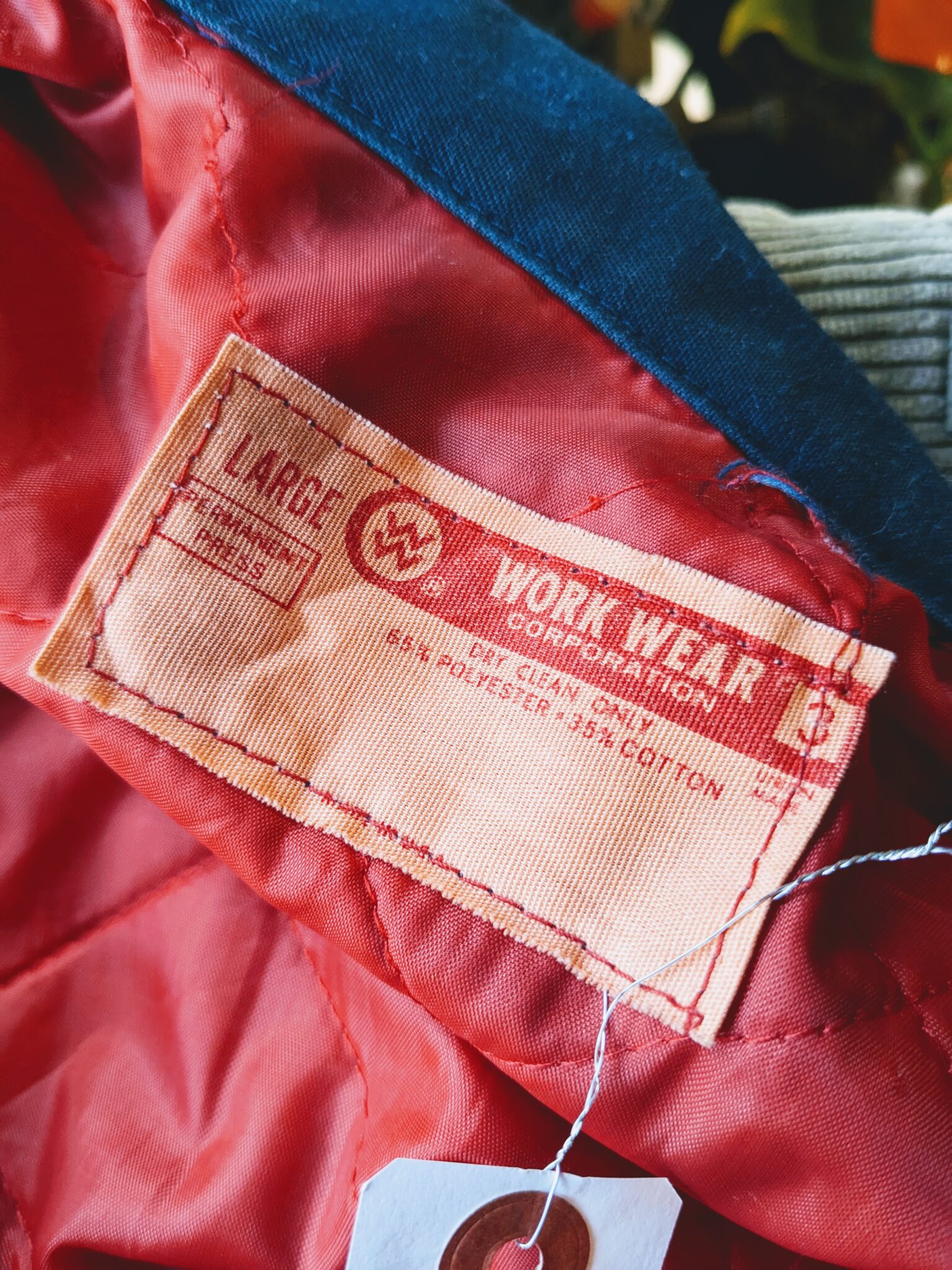 1970s-80s USA WORK WEAR CORPORATION Quilting Liner Work Jacket Navy Mens-L – ataco garage blog