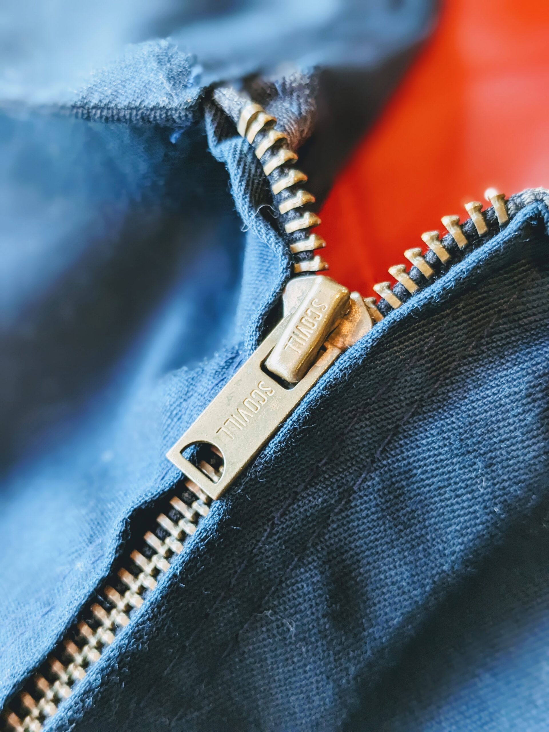 1970s-80s USA WORK WEAR CORPORATION Quilting Liner Work Jacket Navy Mens-L – ataco garage blog