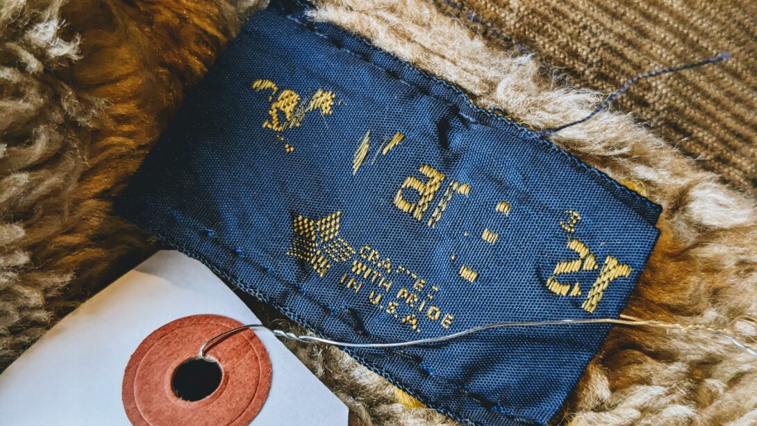 1970s-80s USA wrangler Boa Liner Denim Jacket Blue Mens-M – ataco garage blog