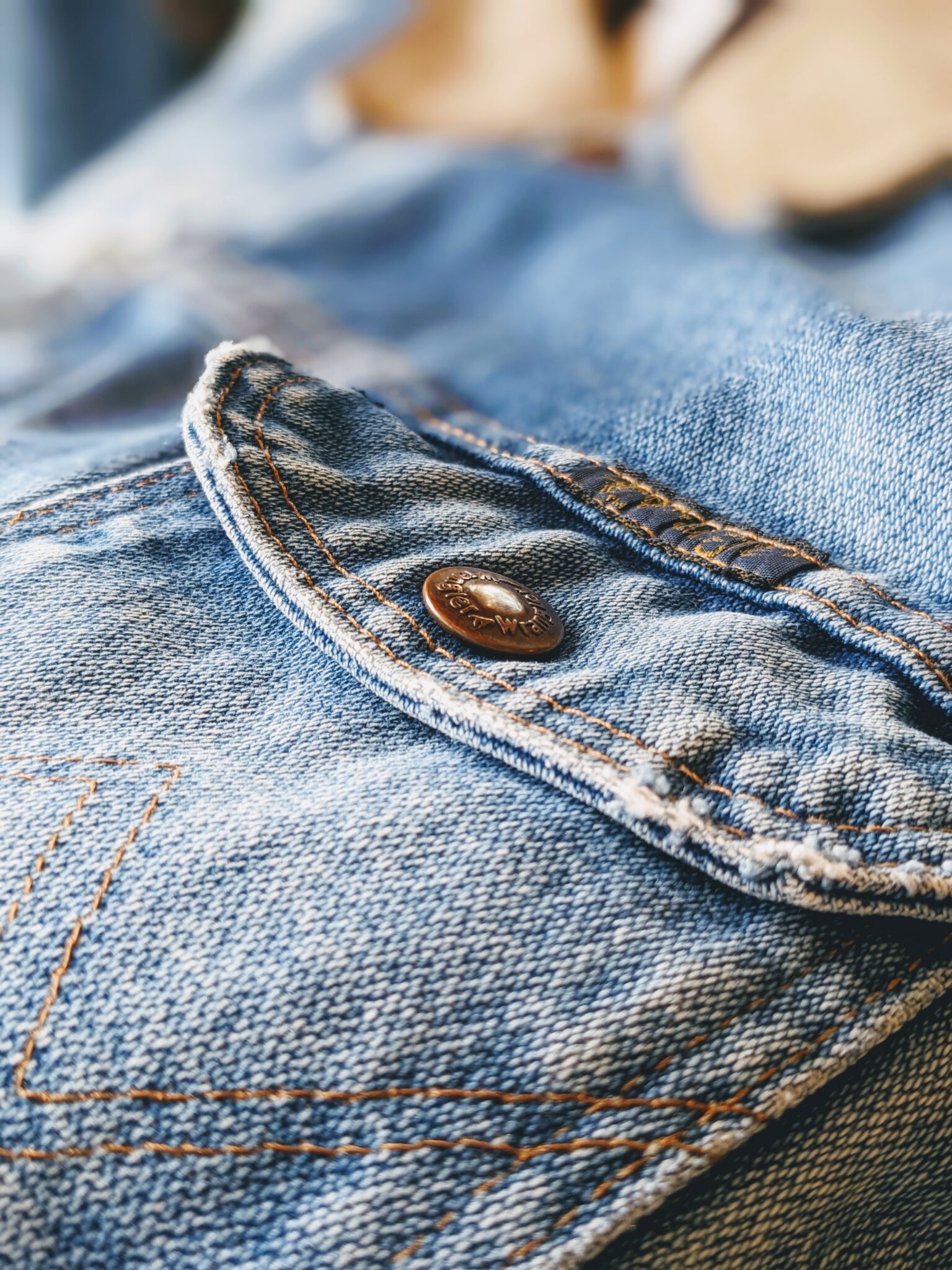 1970s-80s USA wrangler Blanket Liner Denim Jacket Blue Mens-L – ataco garage blog