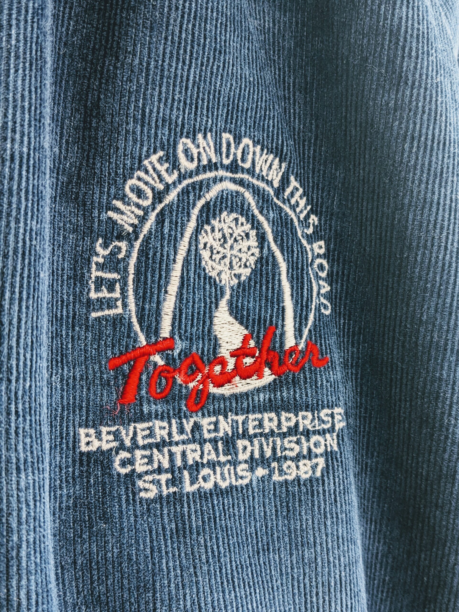 1980s USA Corduroy Jacket Navy Mens-M – ataco garage blog