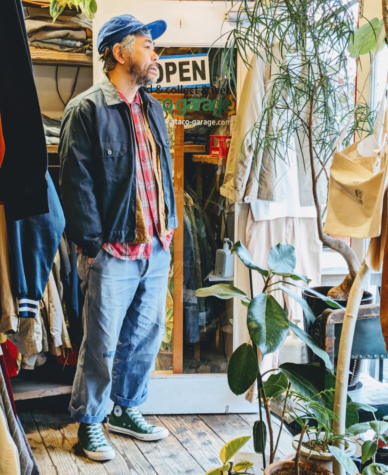 1970s-80s USA WORK WEAR CORPORATION Work Jacket Navy Mens-M – ataco garage blog